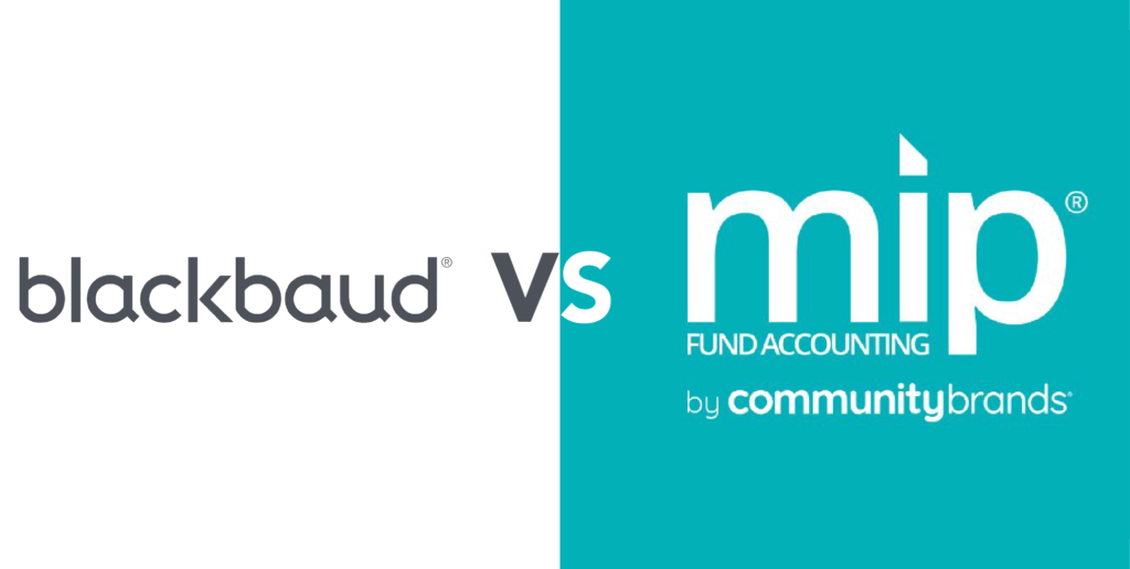 Blackbaud Financial Edge versus Community Brands MIP Fund Accounting ...