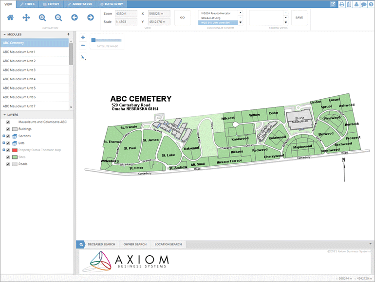 Axiom Cemetery Management System: Cloud-Based Cemetery Software