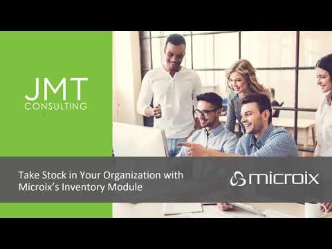 Take Stock in your Organization with Microix’s Inventory Module - JMT ...