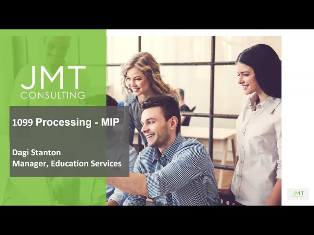 MIP 1099s - JMT Consulting MIP 1099s - JMT Consulting